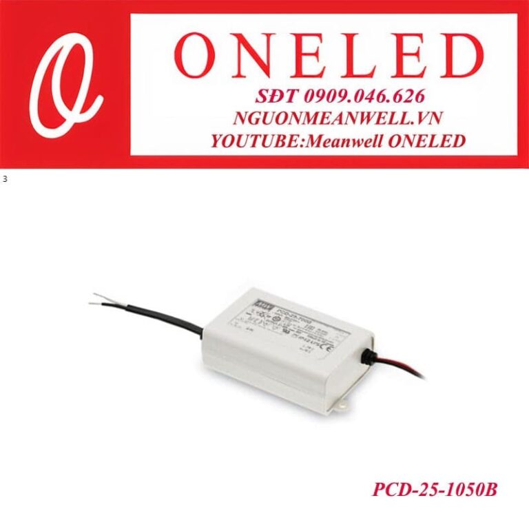 Bộ Nguồn Dạng Tĩnh PCD-25-1050B - Mua Meanwell Tại đây